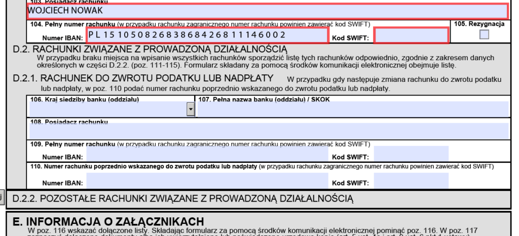 NIP Number For Foreigners In Poland NIP 7 Form In English 