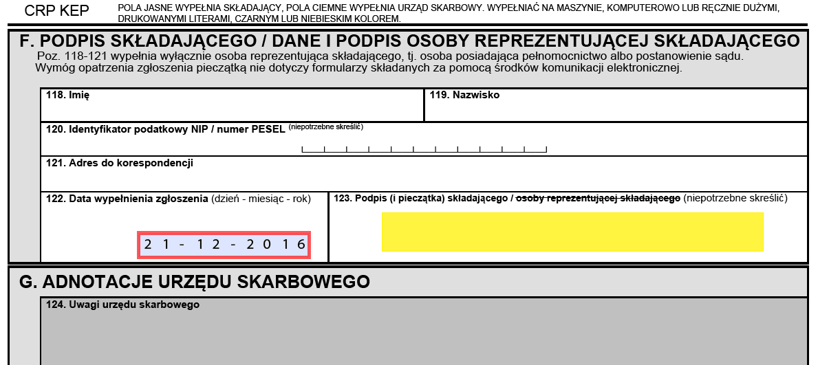 NIP Number For Foreigners In Poland NIP 7 Form In English 